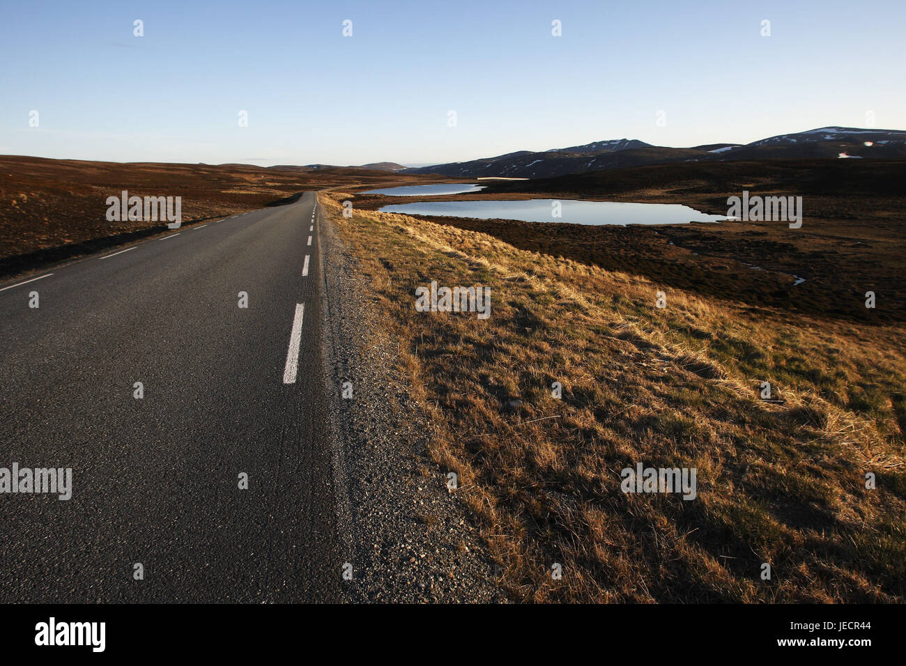 Country road E69 close to North Cape Stock Photo - Alamy