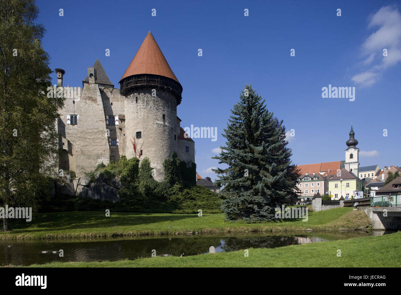 Austria, Lower Austria, forest fourth, moor empire stone Stock Photo ...