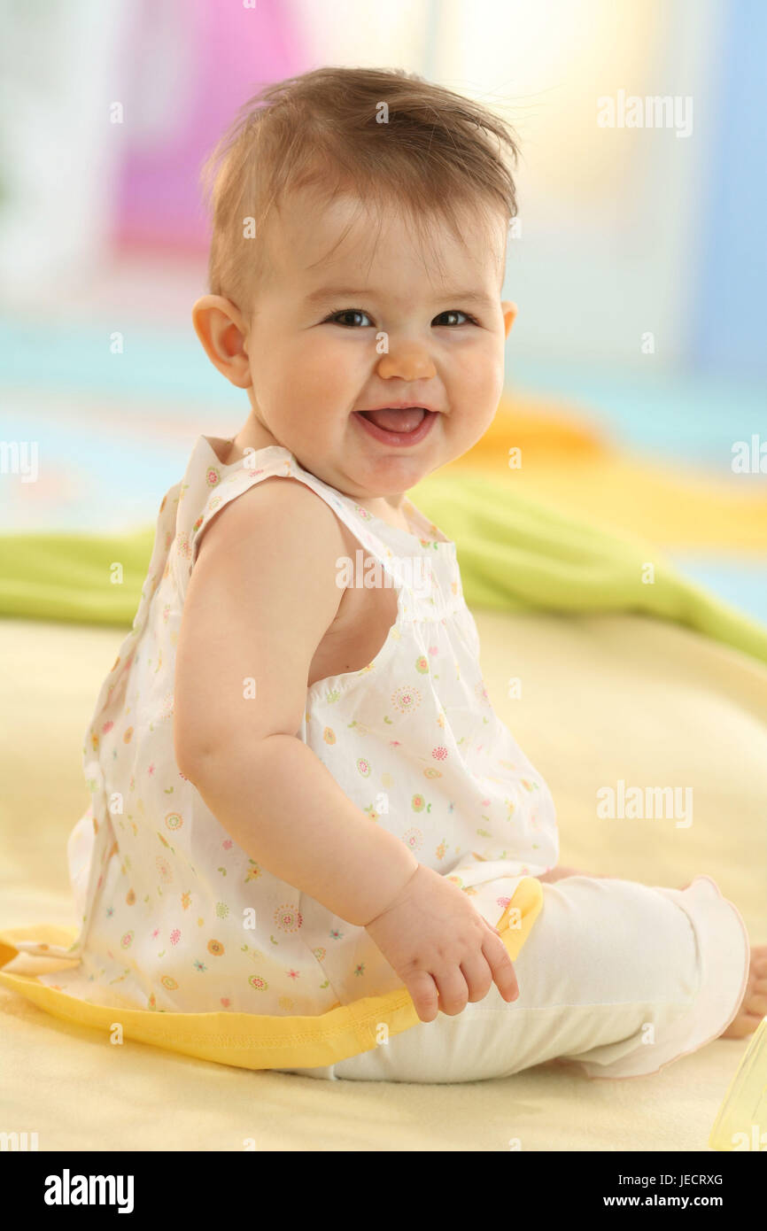 Baby 10 months sit hi-res stock photography and images - Alamy