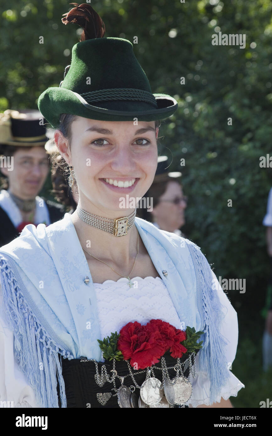 Traditional costume germany woman hi-res stock photography and images ...