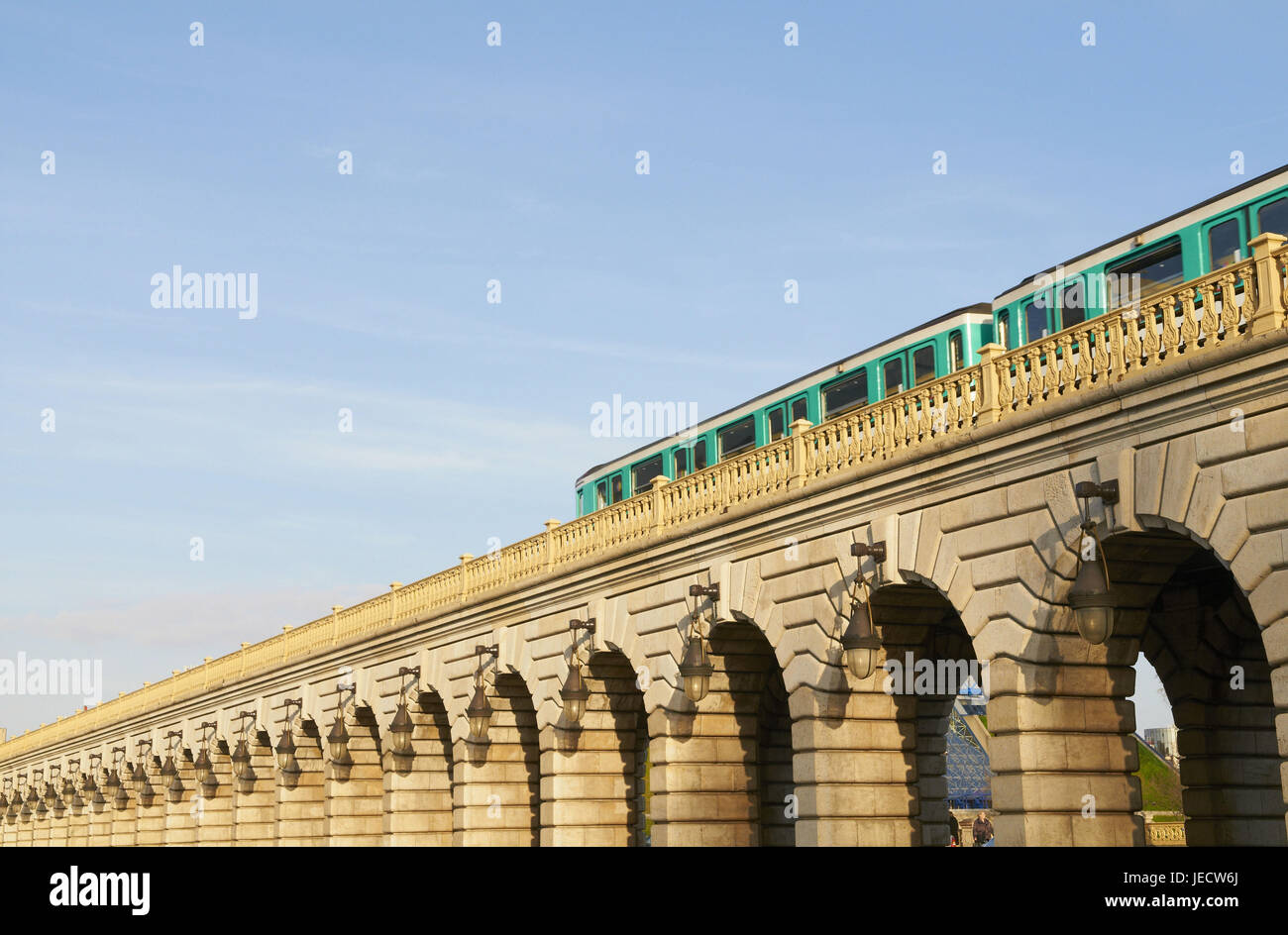 France, Paris, metro on the way Stock Photo - Alamy