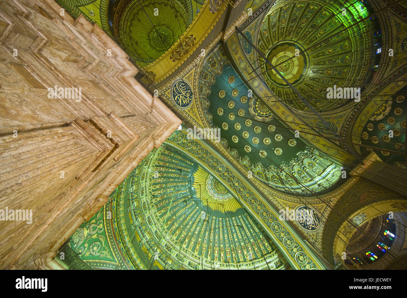 Cairo mosque dome interior hi-res stock photography and images - Alamy
