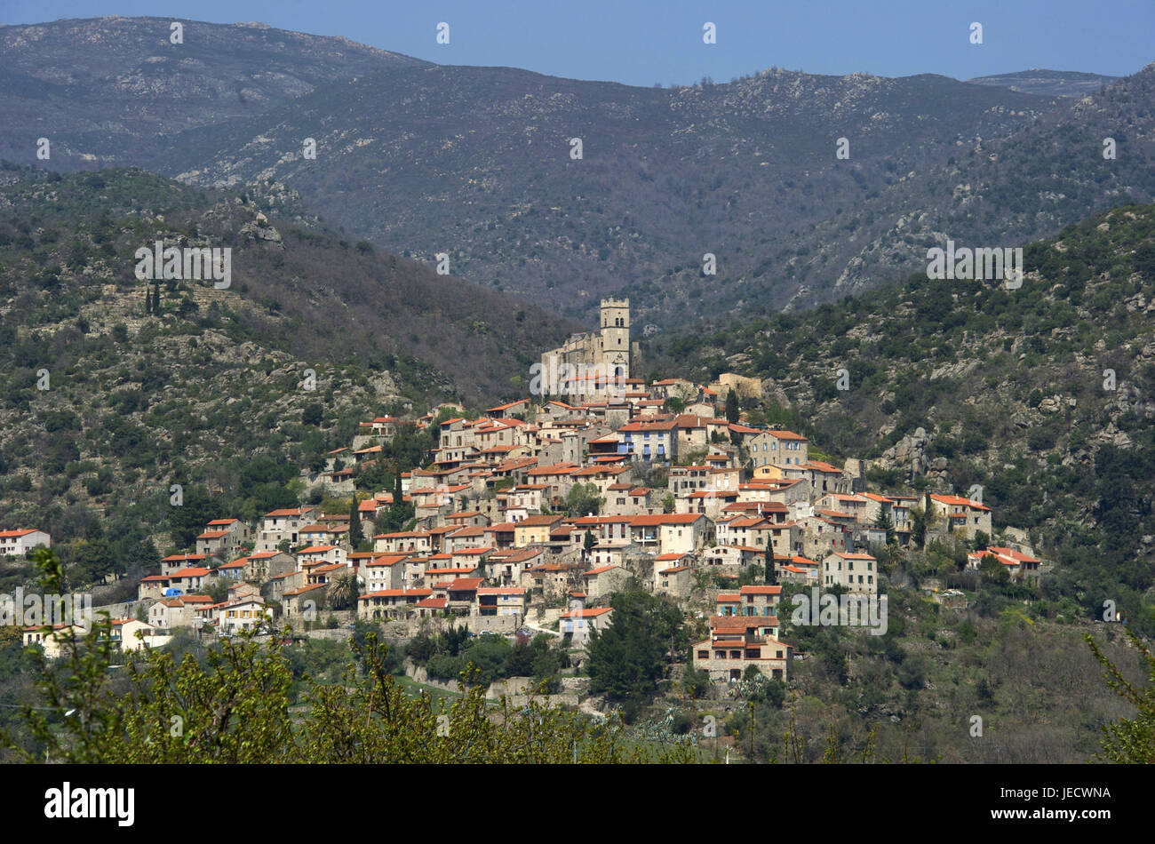 France, Pyrenees-East ale, Eus, mountain village Stock Photo - Alamy