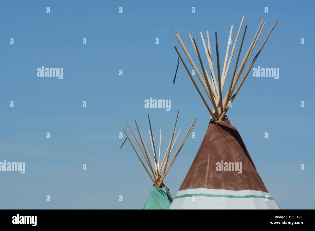 Tipi Rental campground in Westminster Colorado Park Stock Photo - Alamy
