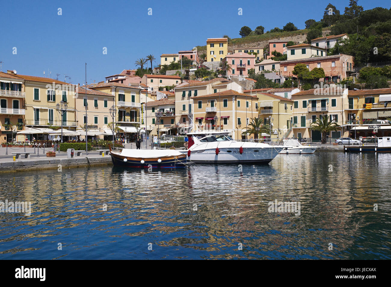 Elba island harbour hi-res stock photography and images - Alamy