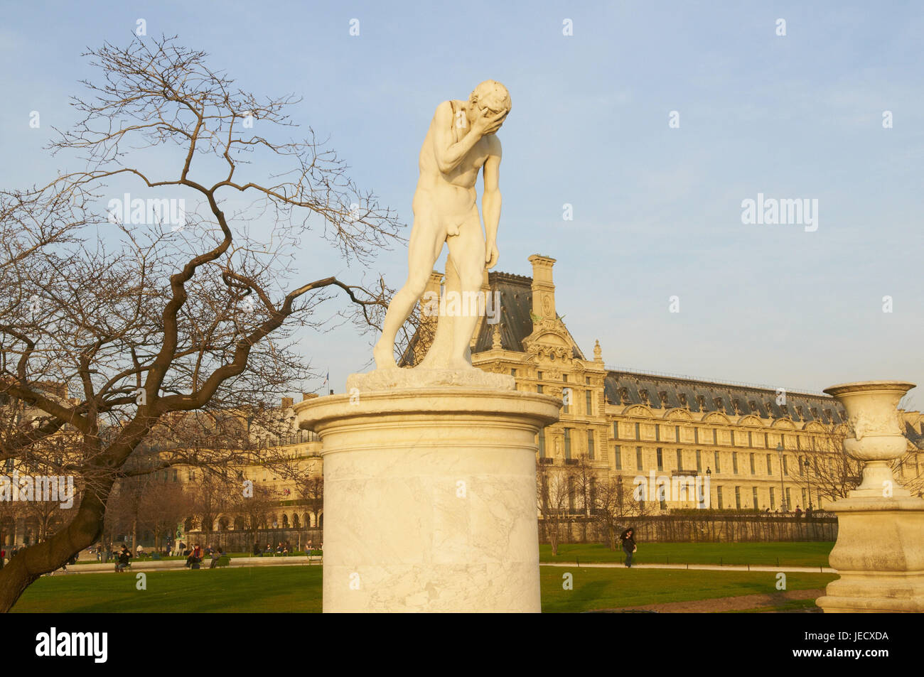 Statue cain paris hi-res stock photography and images - Alamy