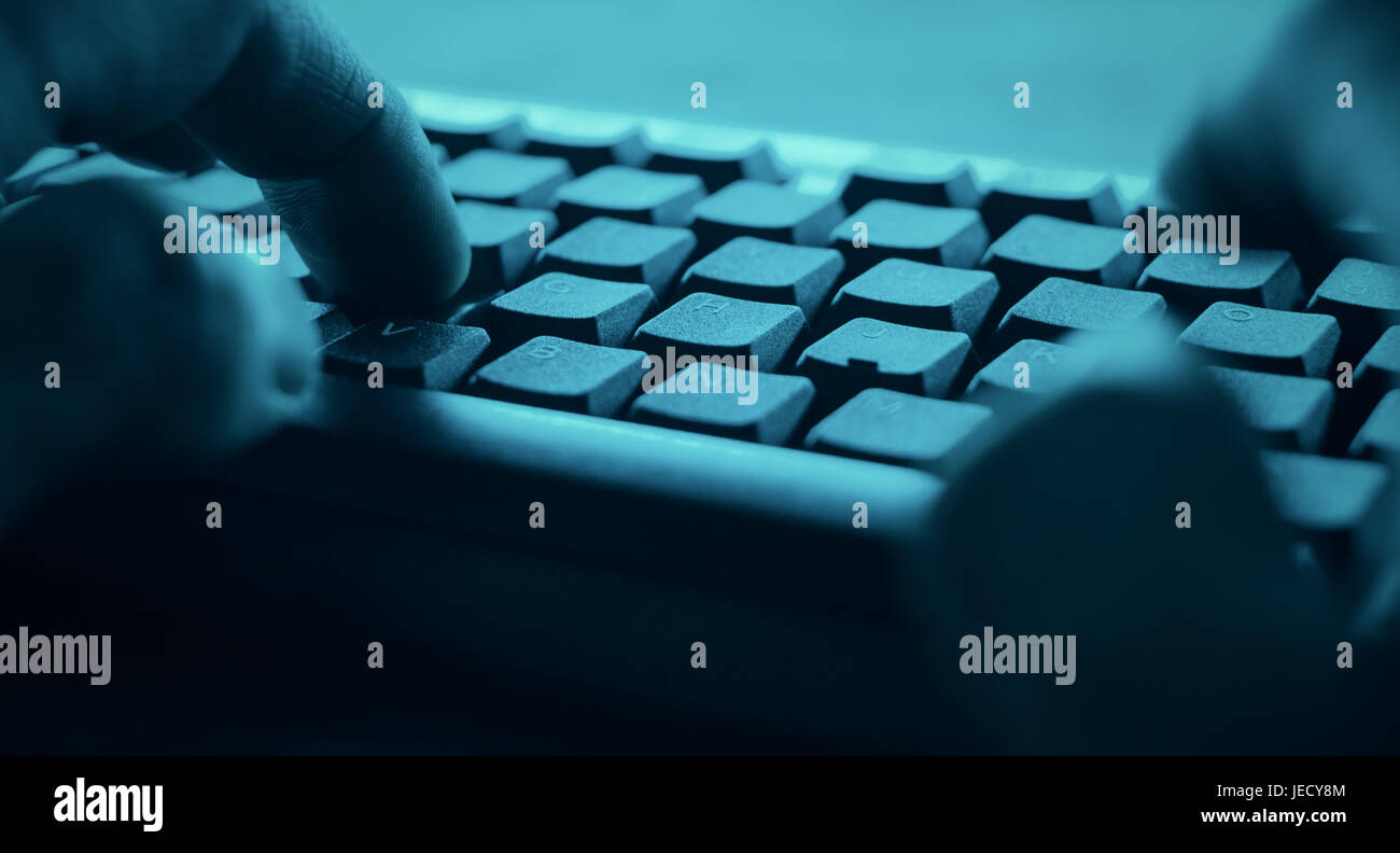 Data thief attacks using internet network Stock Photo - Alamy