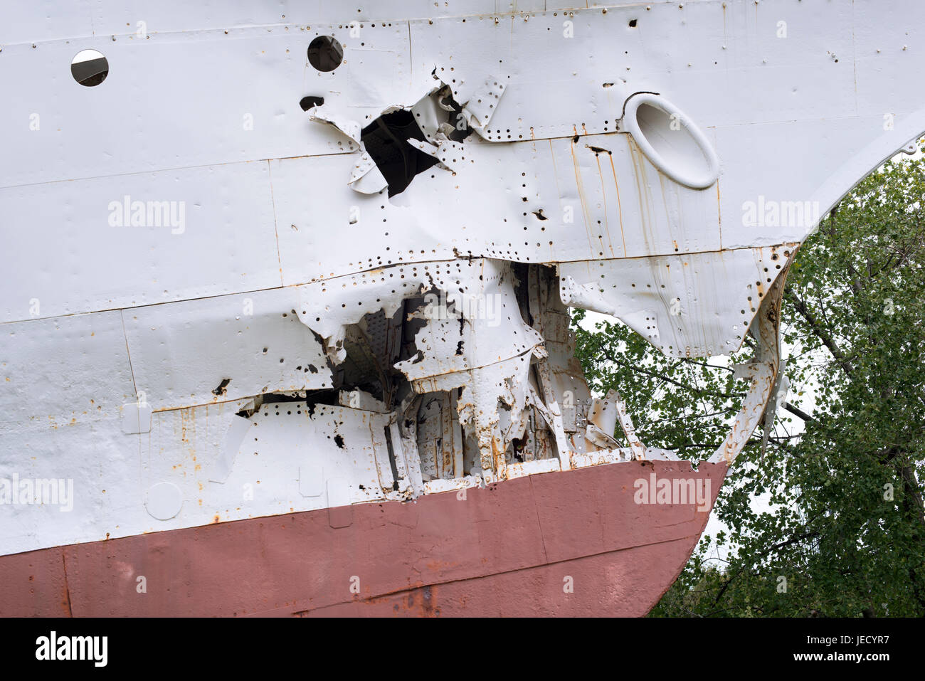 Wrecked hole hi-res stock photography and images - Alamy