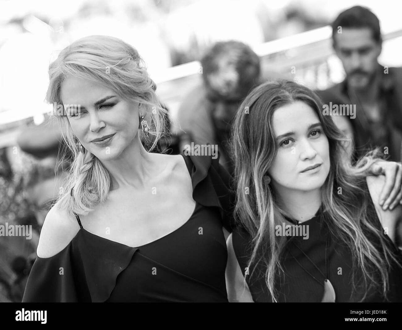 Nicole Kidman and Alice Englert attending the photocall for the second ...