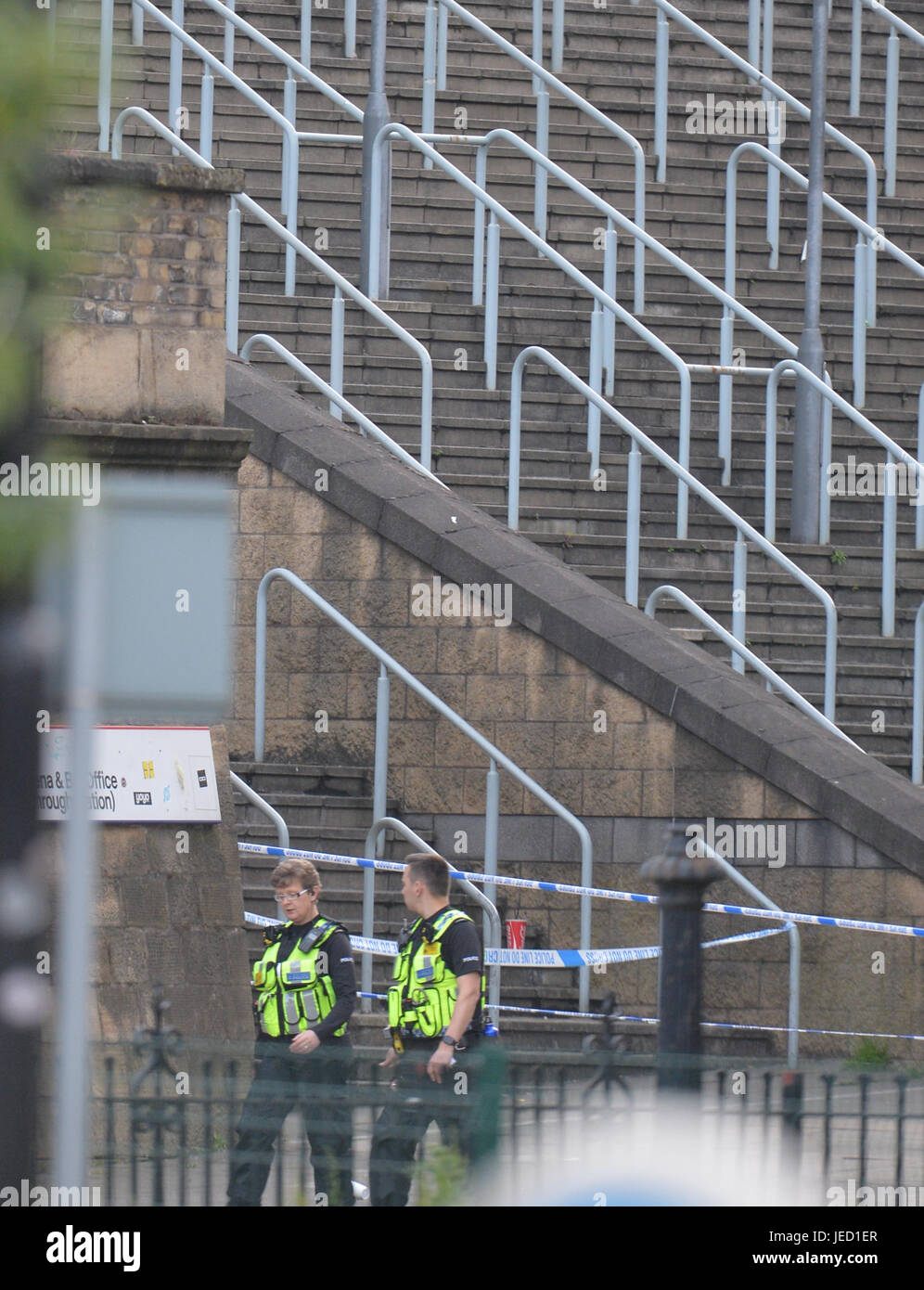 The aftermath of the terror attack at the Ariana Grande concert at the ...