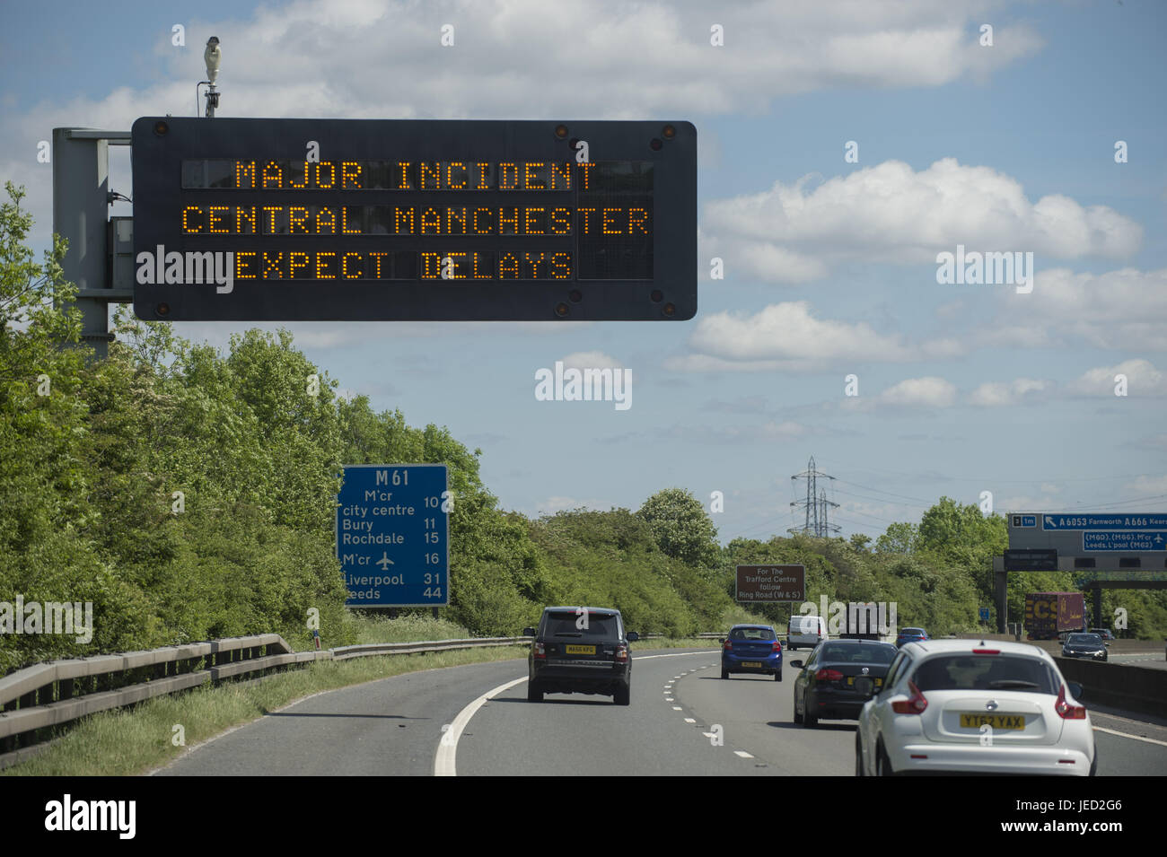 M61 road hi-res stock photography and images - Alamy