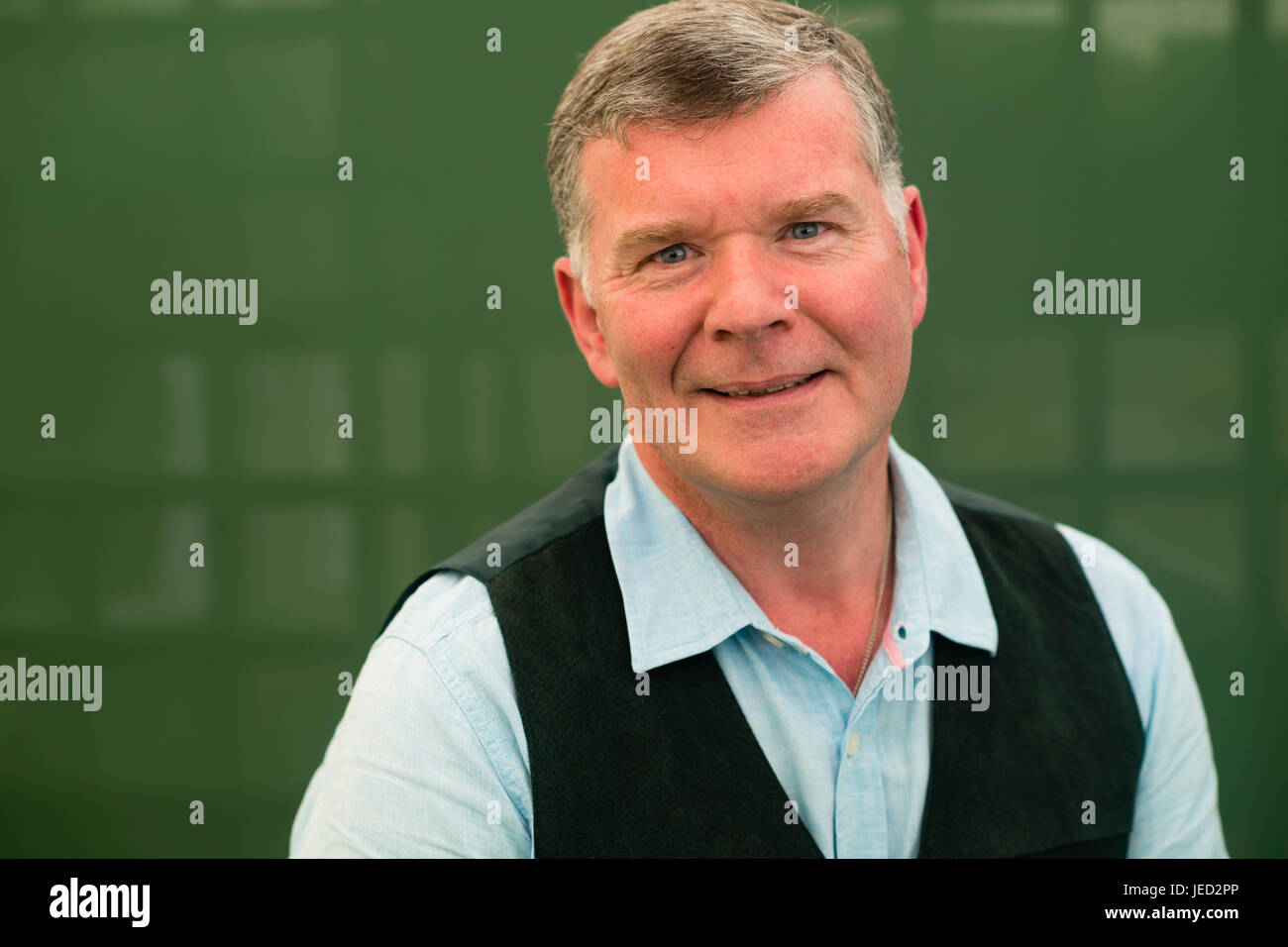 Peter Dunne , film producer and author of 'The 50 Things', at the 2017 ...