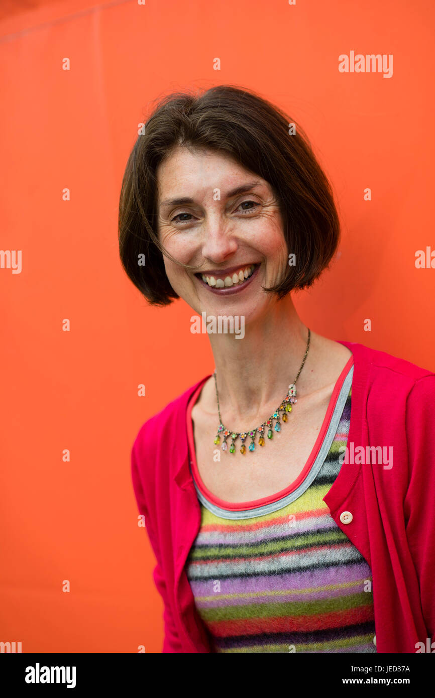 Catherine Barr, at the 2017 Hay Festival of Literature and the Arts ...