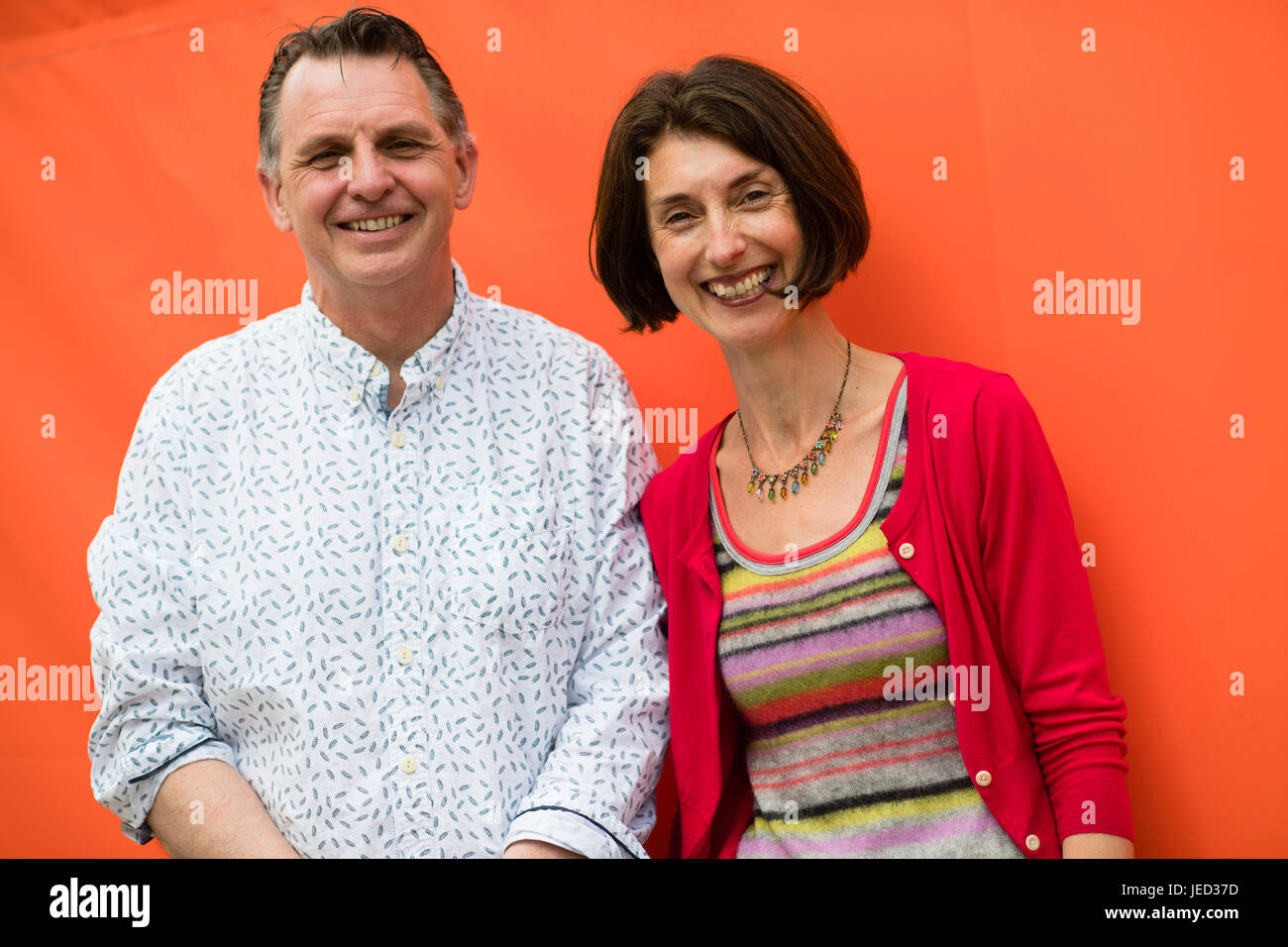 Catherine Barr and Steve Williams, science writers for children, at the ...