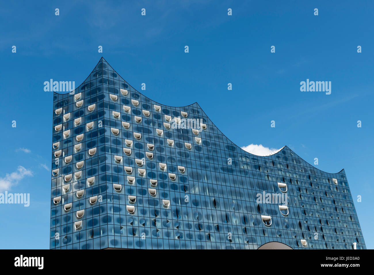 Elbphilharmonie glass facade hi-res stock photography and images - Alamy