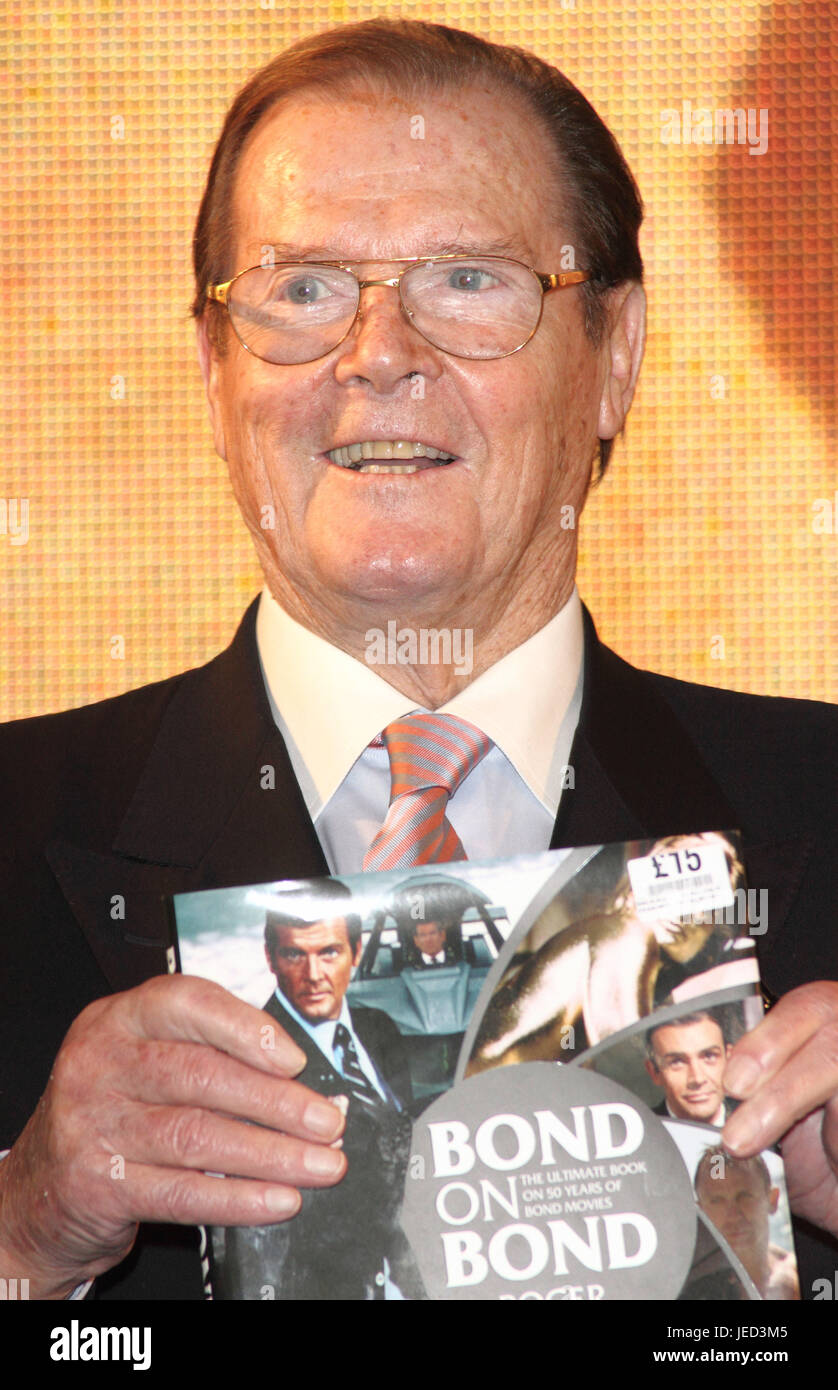 Sir Roger Moore dies at aged of 89 - archive pictures Featuring: Sir ...