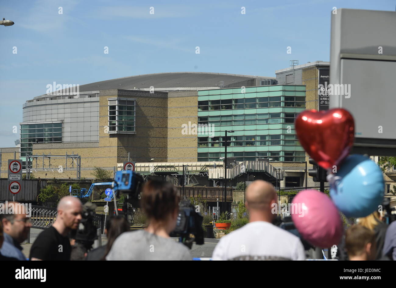 The aftermath of the terror attack at the Manchester Arena Featuring ...