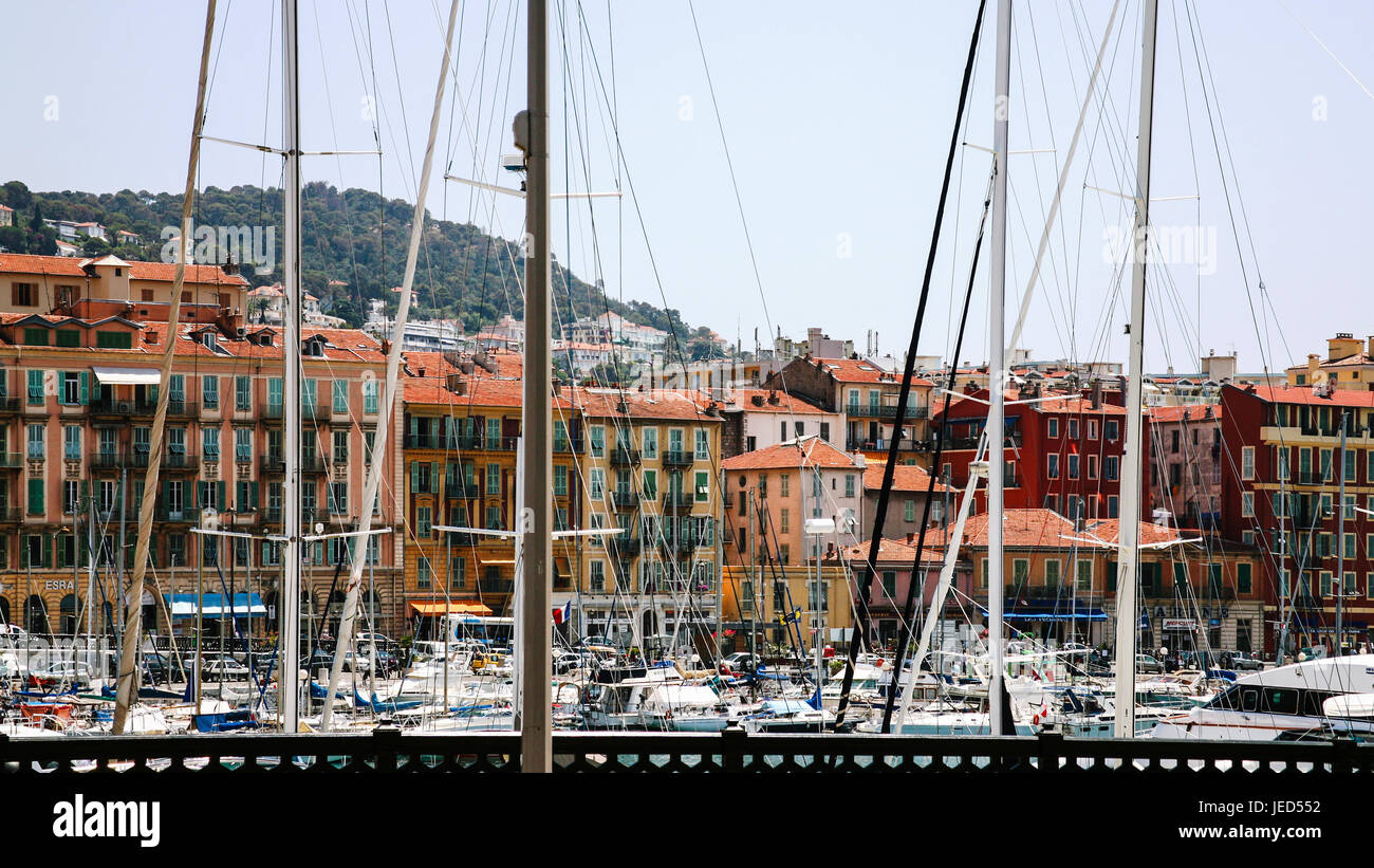 Nice old yacht port hi-res stock photography and images - Alamy