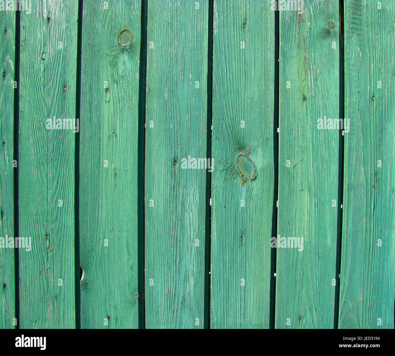 Green wooden boards, texture, background Stock Photo - Alamy