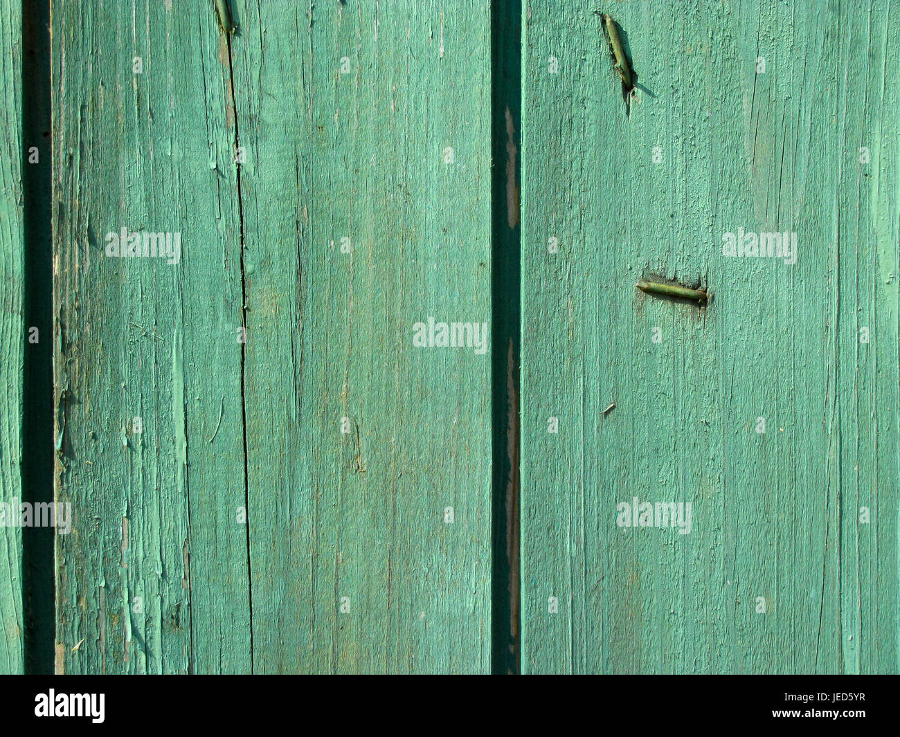 Green wooden boards, texture, background Stock Photo - Alamy