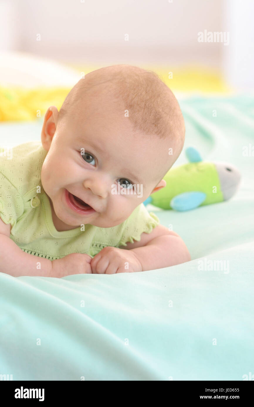Baby, 5 months, portrait Stock Photo - Alamy
