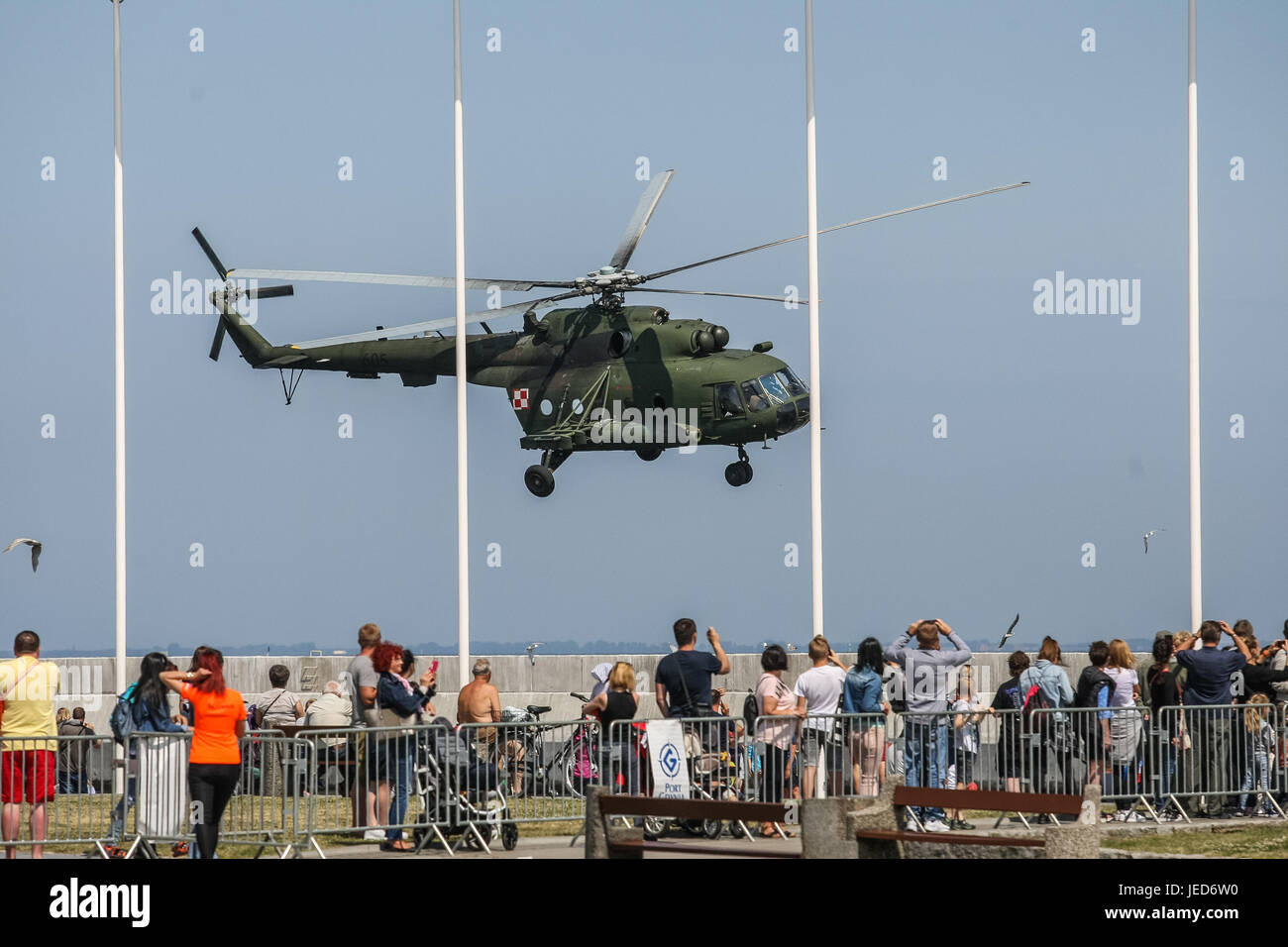Gdynia, Poland. 23rd June, 2017. Formoza soldiers during the Korsarz-17 ...