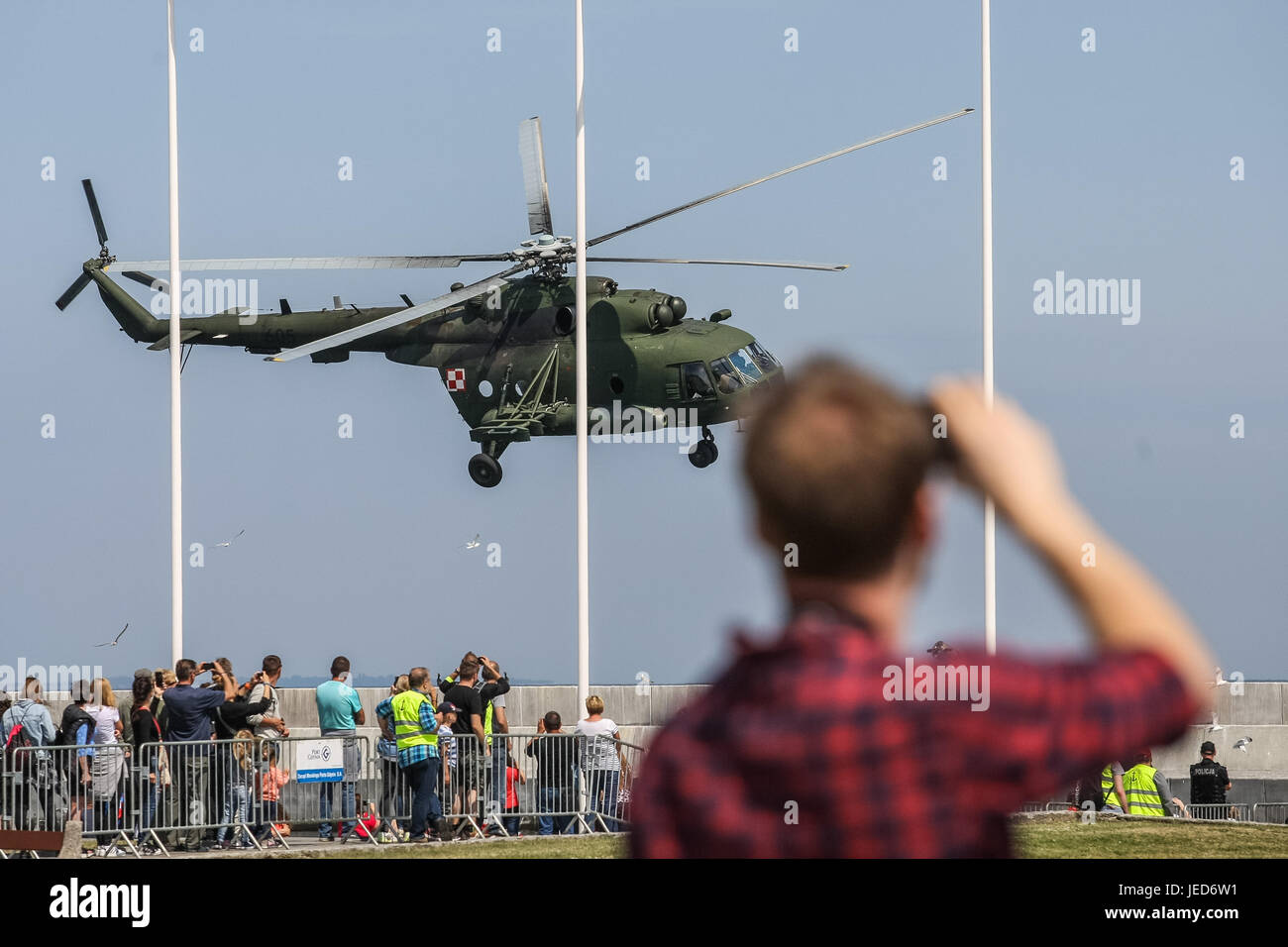 Gdynia, Poland. 23rd June, 2017. Formoza soldiers during the Korsarz-17 ...