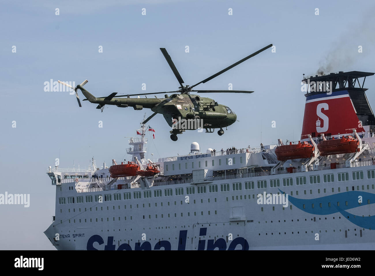Gdynia, Poland. 23rd June, 2017. Formoza soldiers during the Korsarz-17 ...