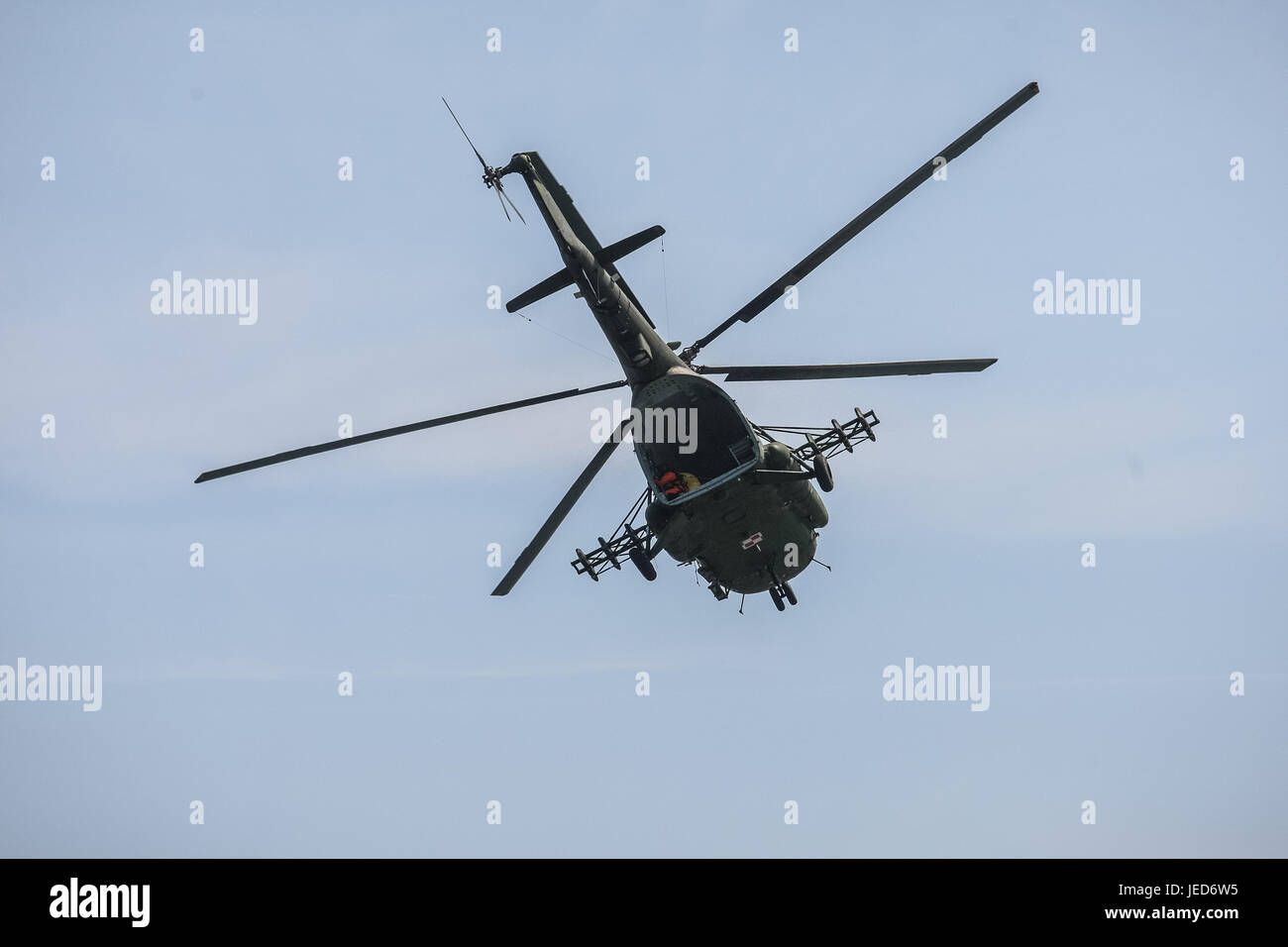 Gdynia, Poland. 23rd June, 2017. Formoza soldiers during the Korsarz-17 ...