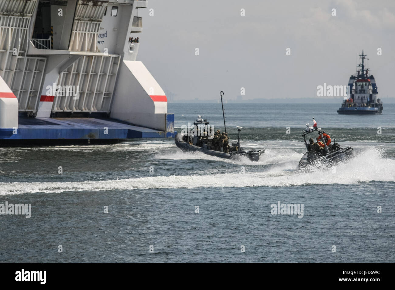 Gdynia, Poland. 23rd June, 2017. Formoza soldiers during the Korsarz-17 ...