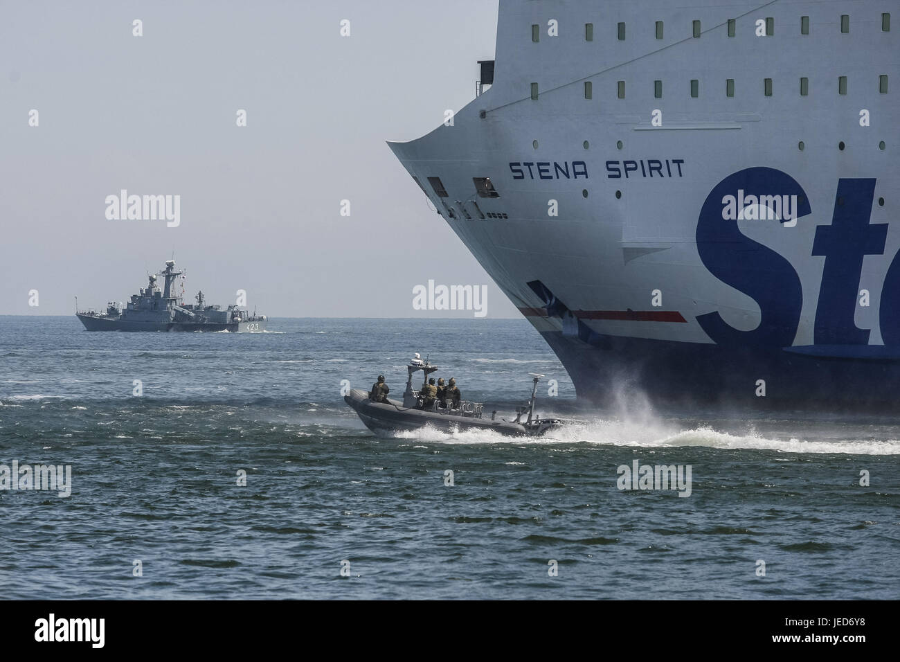Gdynia, Poland. 23rd June, 2017. Formoza soldiers during the Korsarz-17 ...