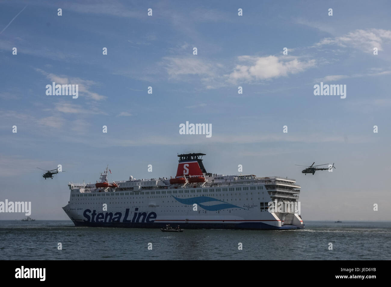 Gdynia, Poland. 23rd June, 2017. Formoza soldiers during the Korsarz-17 ...