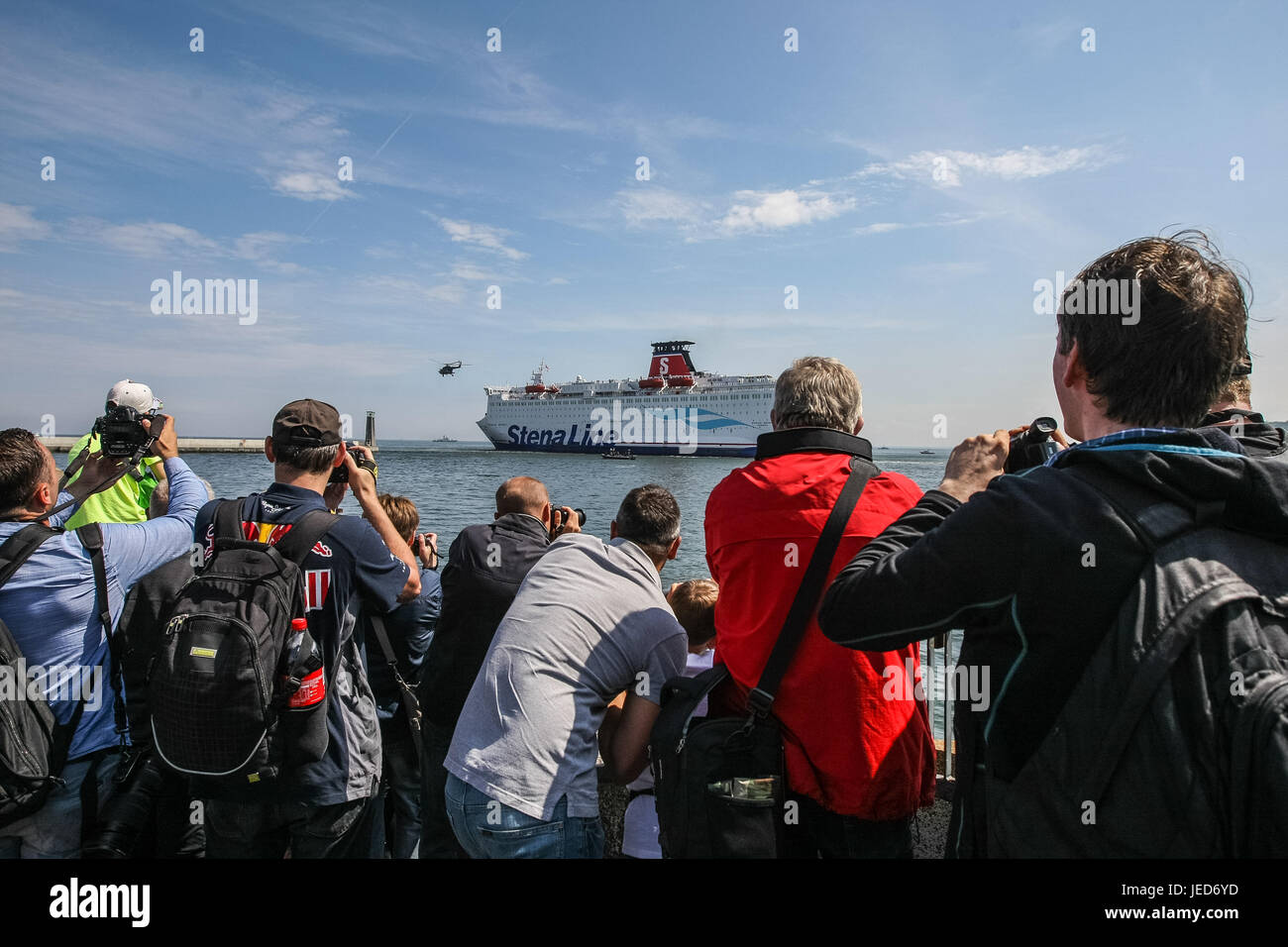 Gdynia, Poland. 23rd June, 2017. Formoza soldiers during the Korsarz-17 ...