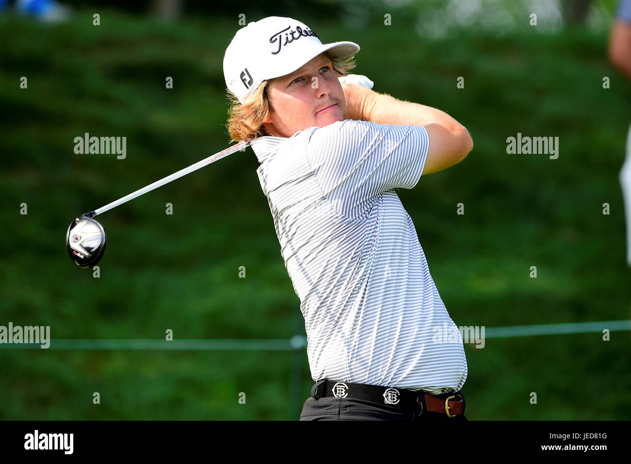 Cromwell, USA. Cromwell CT, USA. 23rd June, 2017. Zac Blair, of the ...