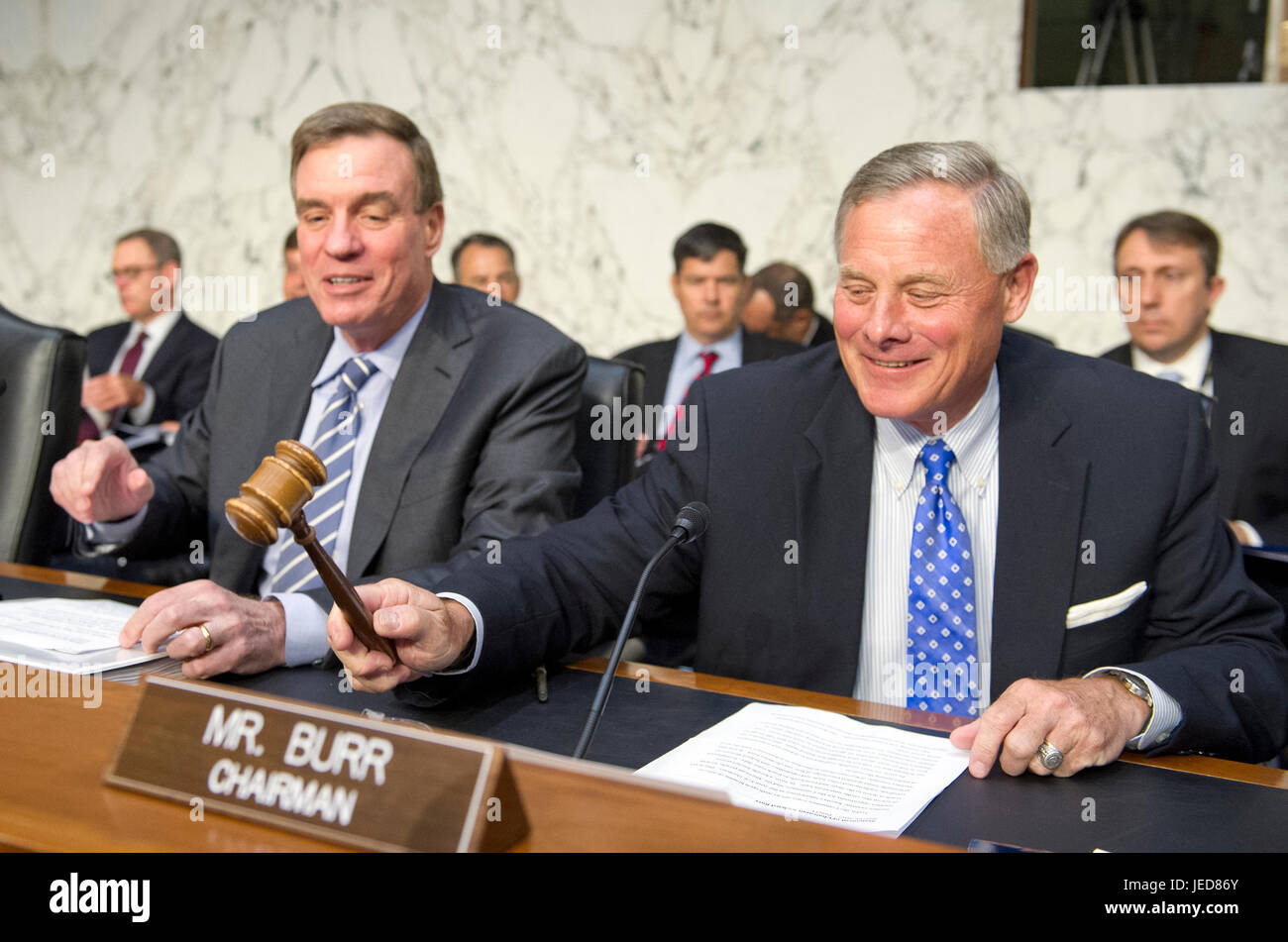 United States Senator Richard Burr (Republican of North Carolina ...