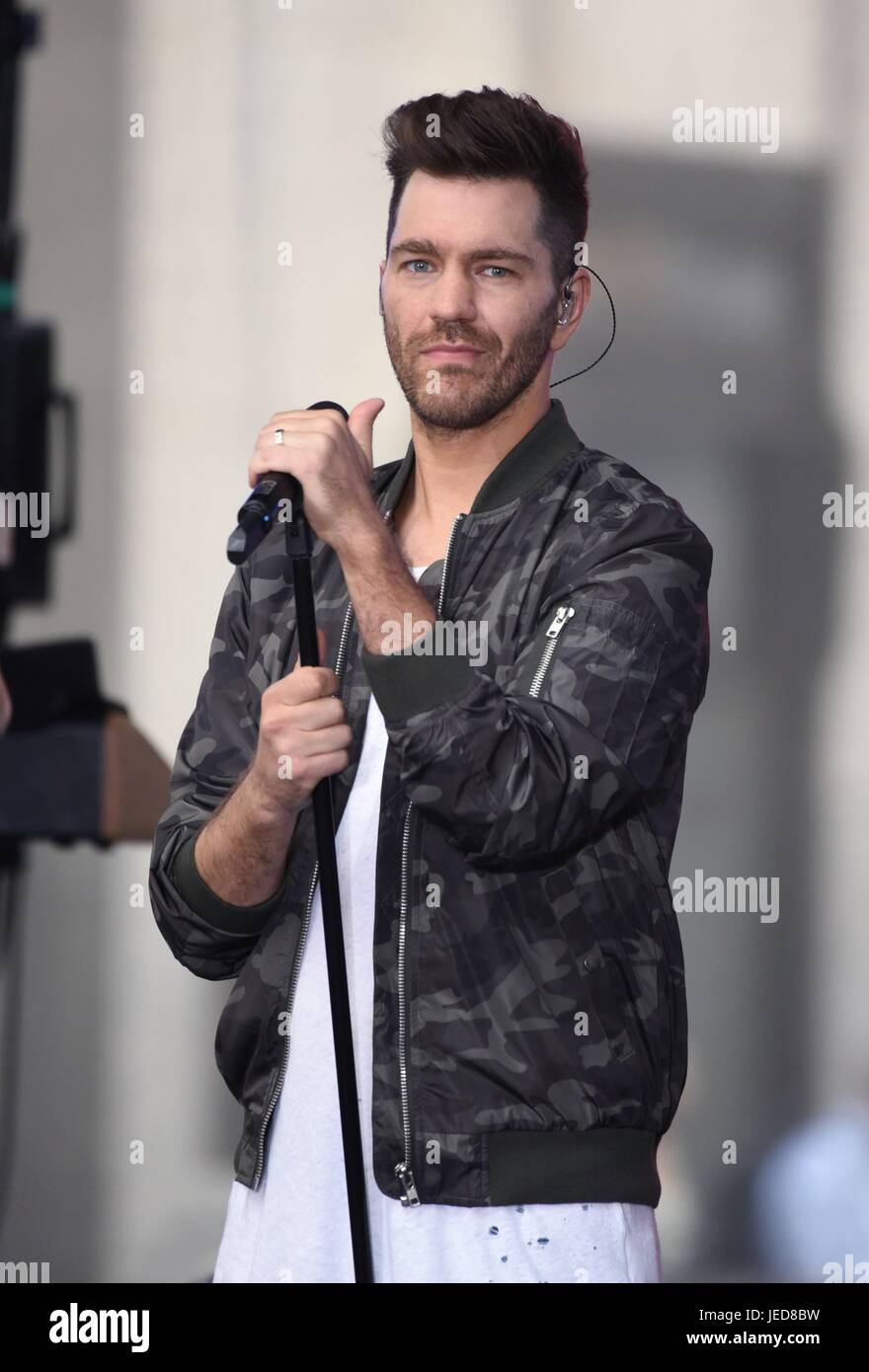 New York, NY, USA. 23rd June, 2017. Andy Grammer on stage for NBC Today ...