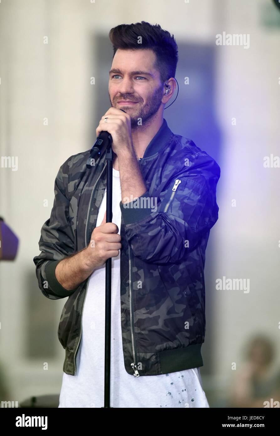 New York, NY, USA. 23rd June, 2017. Andy Grammer on stage for NBC Today ...