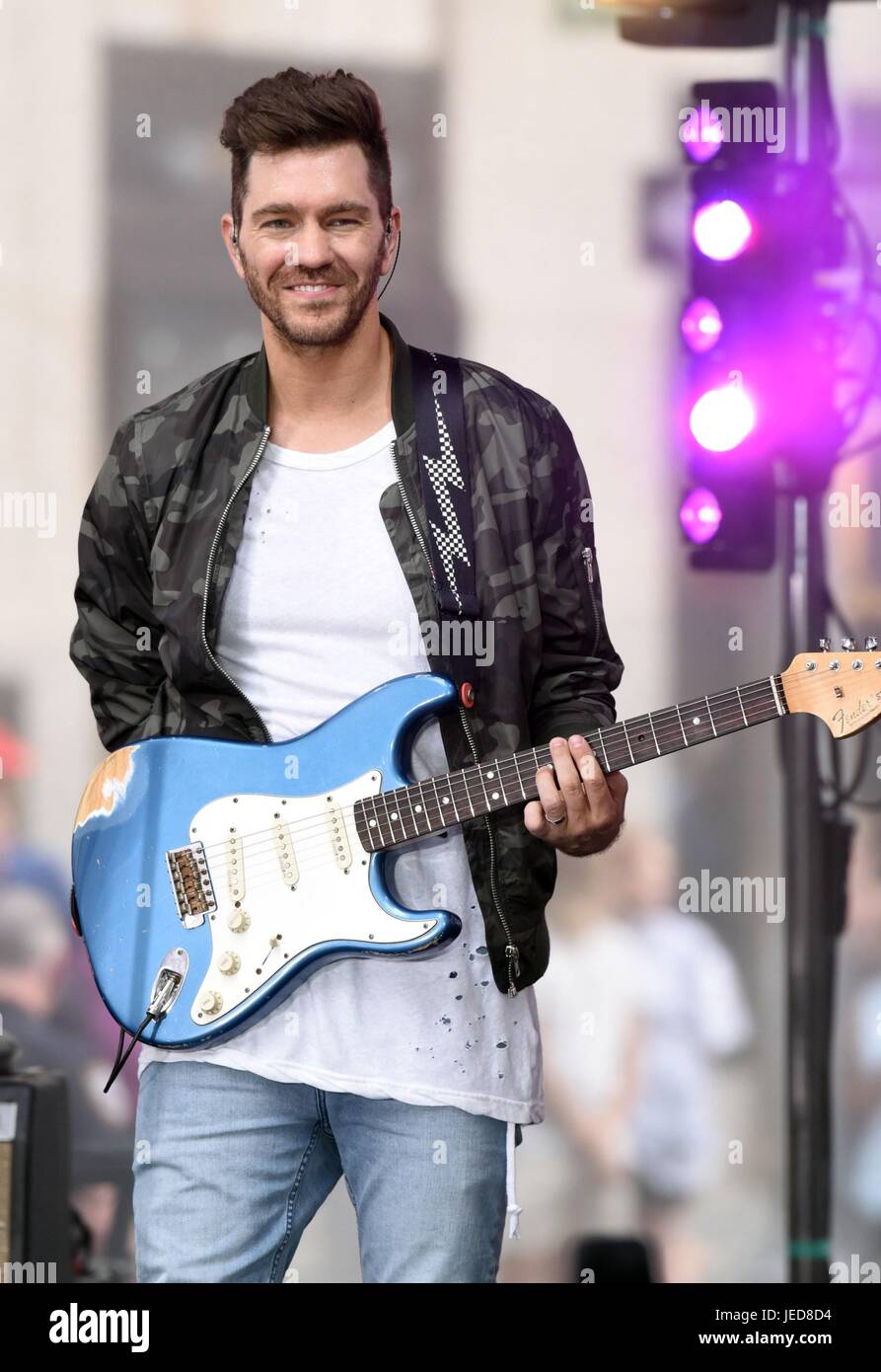 New York, NY, USA. 23rd June, 2017. Andy Grammer on stage for NBC Today ...