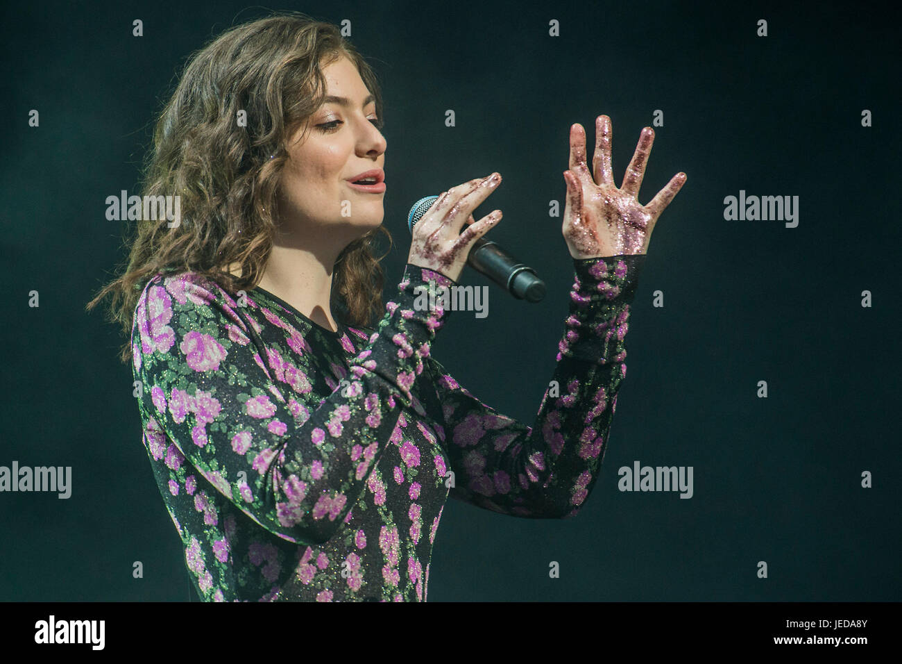 Lorde hi-res stock photography and images - Alamy
