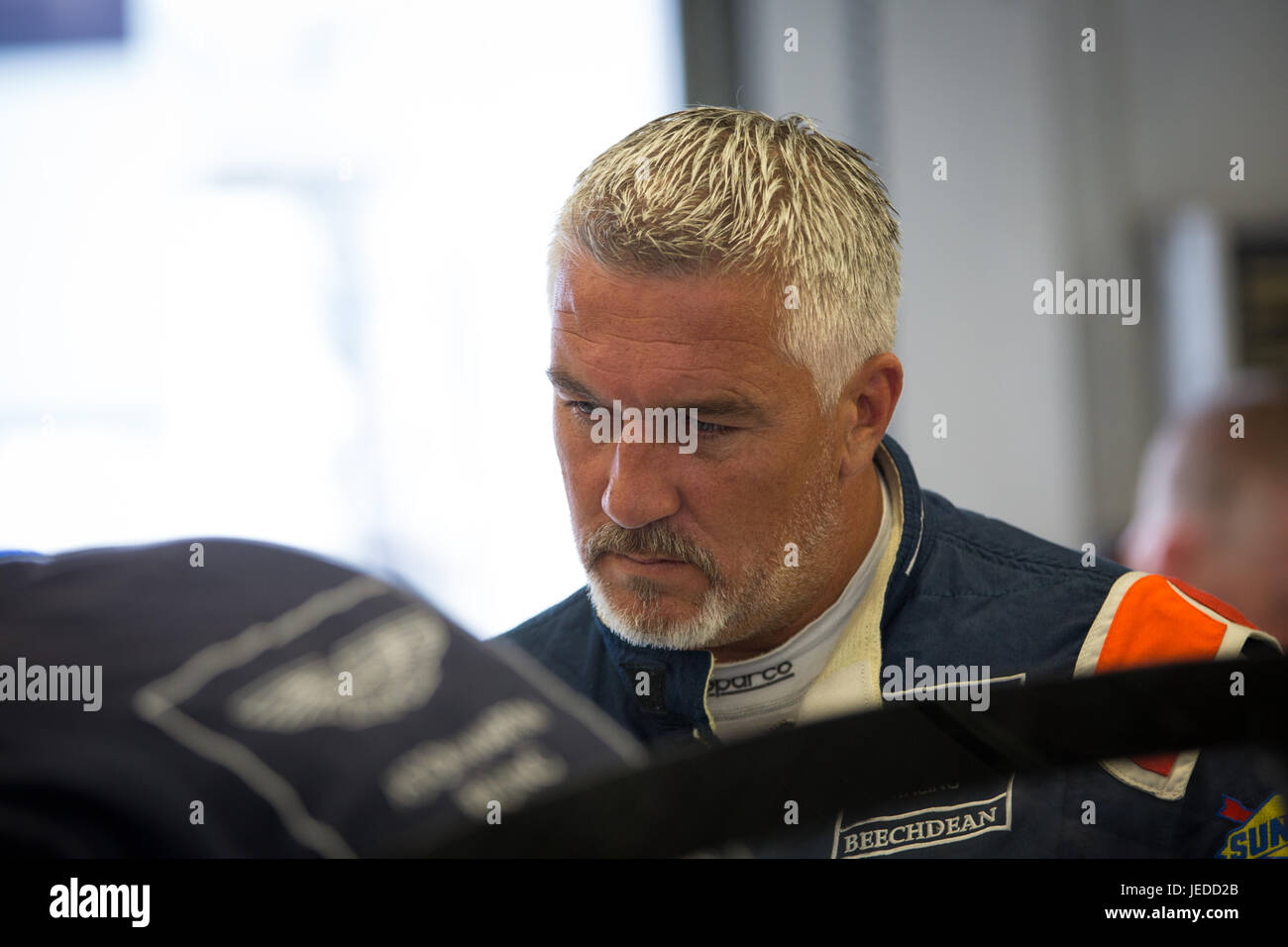 Silverstone, UK. 24th June, 2017. Paul Hollywood racing in Britcar with ...