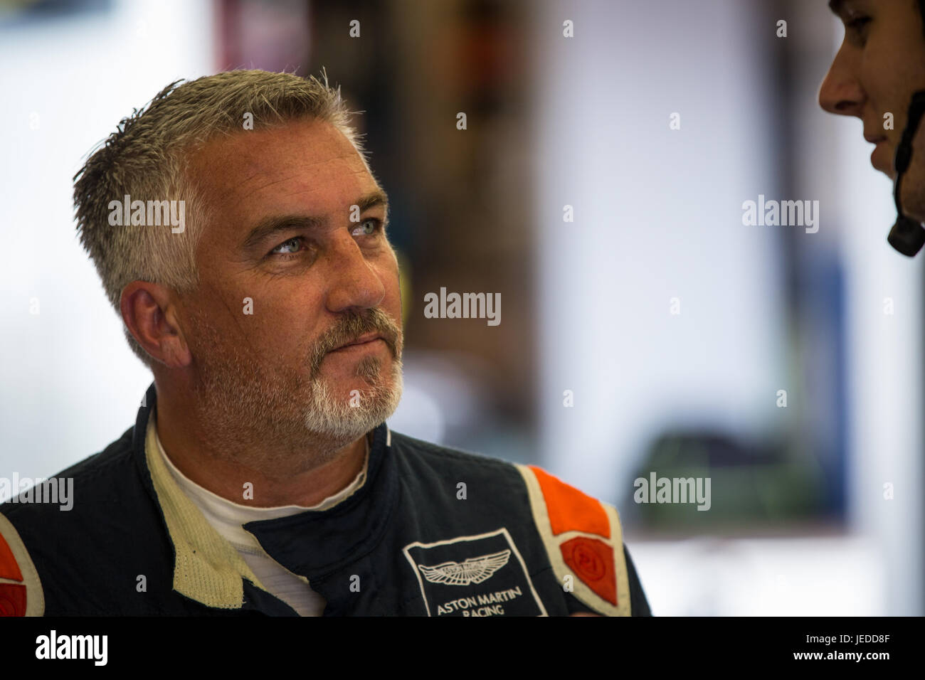 Silverstone, UK. 24th June, 2017. Paul Hollywood racing in Britcar with ...