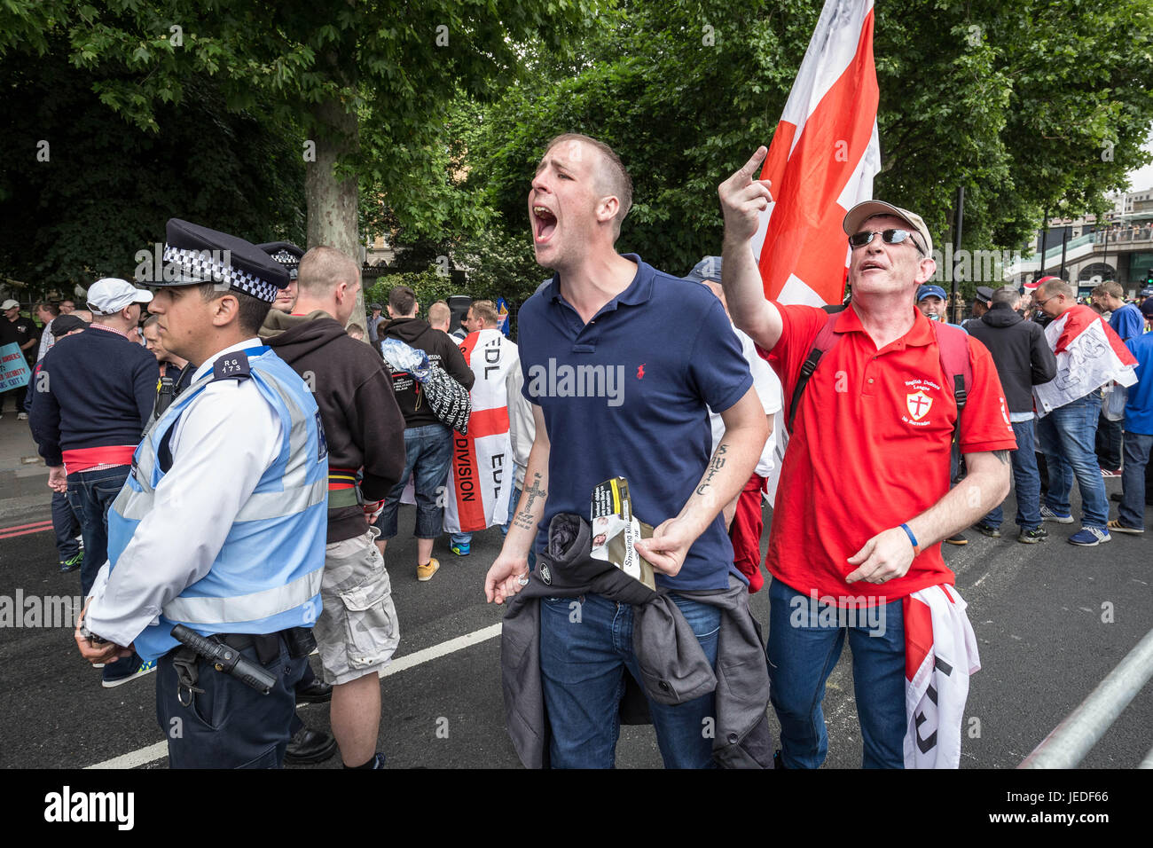Far right group edl english defence league hi-res stock photography and ...