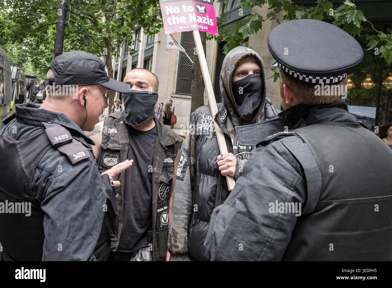Unite against fascists hi-res stock photography and images - Alamy
