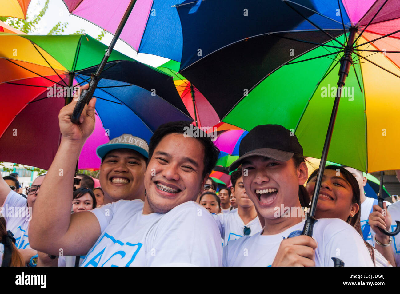 Philippines. 24th June, 2017. Thousands marched through Marikina city ...
