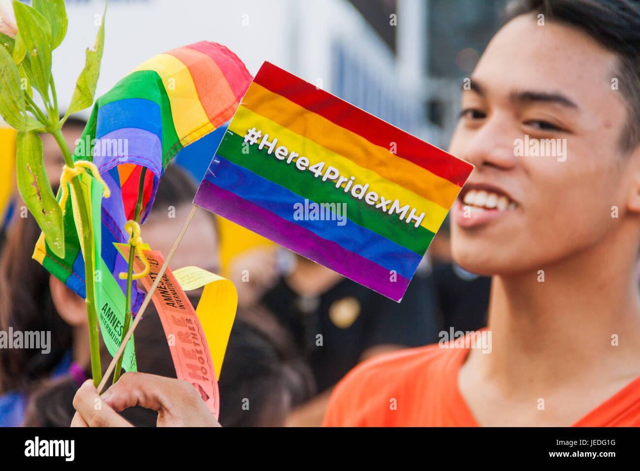 Philippines. 24th June, 2017. Thousands marched through Marikina city ...