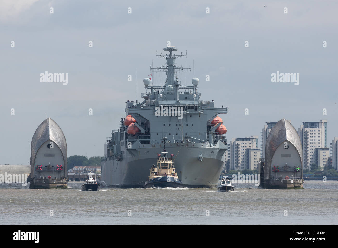 Rfa argus thames barrier hi-res stock photography and images - Alamy