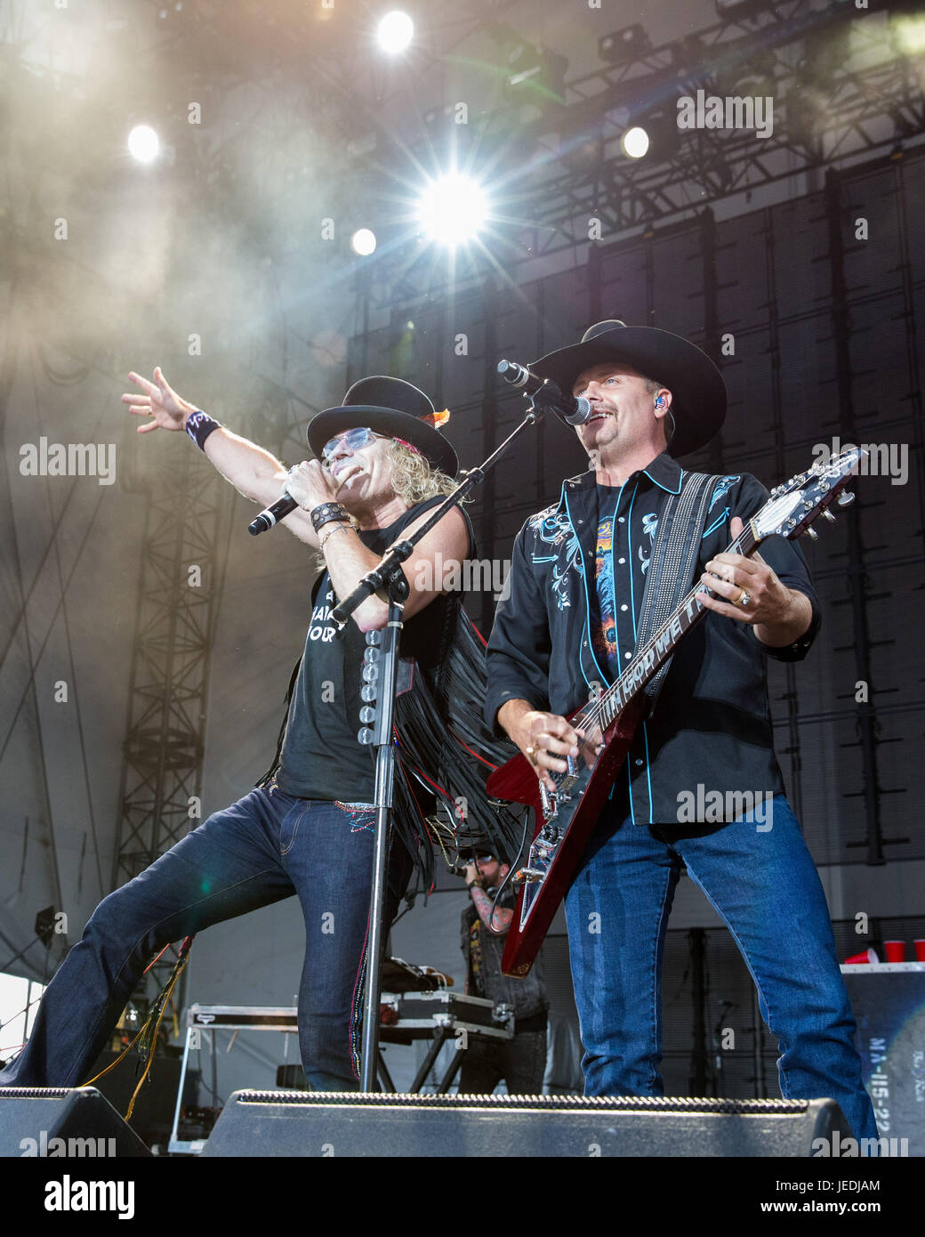 Chicago, Illinois, USA. 23rd June, 2017. BIG KENNY (KENNY ALPHIN) and ...
