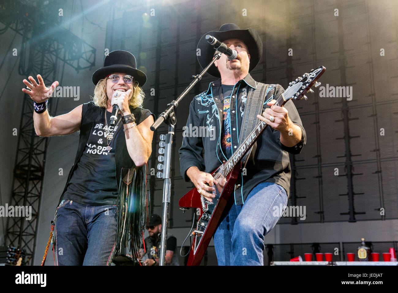 Chicago, Illinois, USA. 23rd June, 2017. BIG KENNY (KENNY ALPHIN) and ...