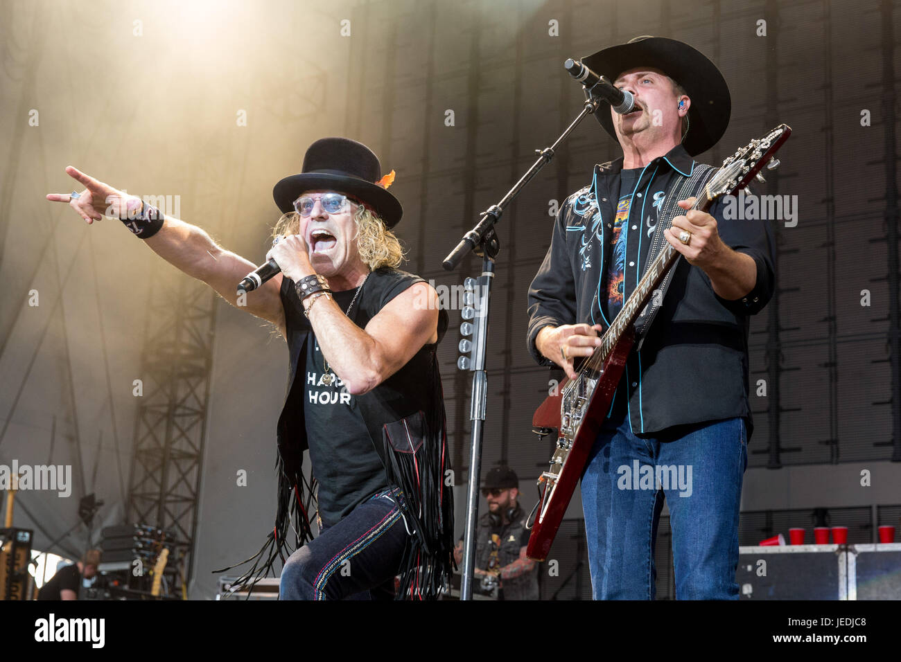 Chicago, Illinois, USA. 23rd June, 2017. BIG KENNY (KENNY ALPHIN) and ...
