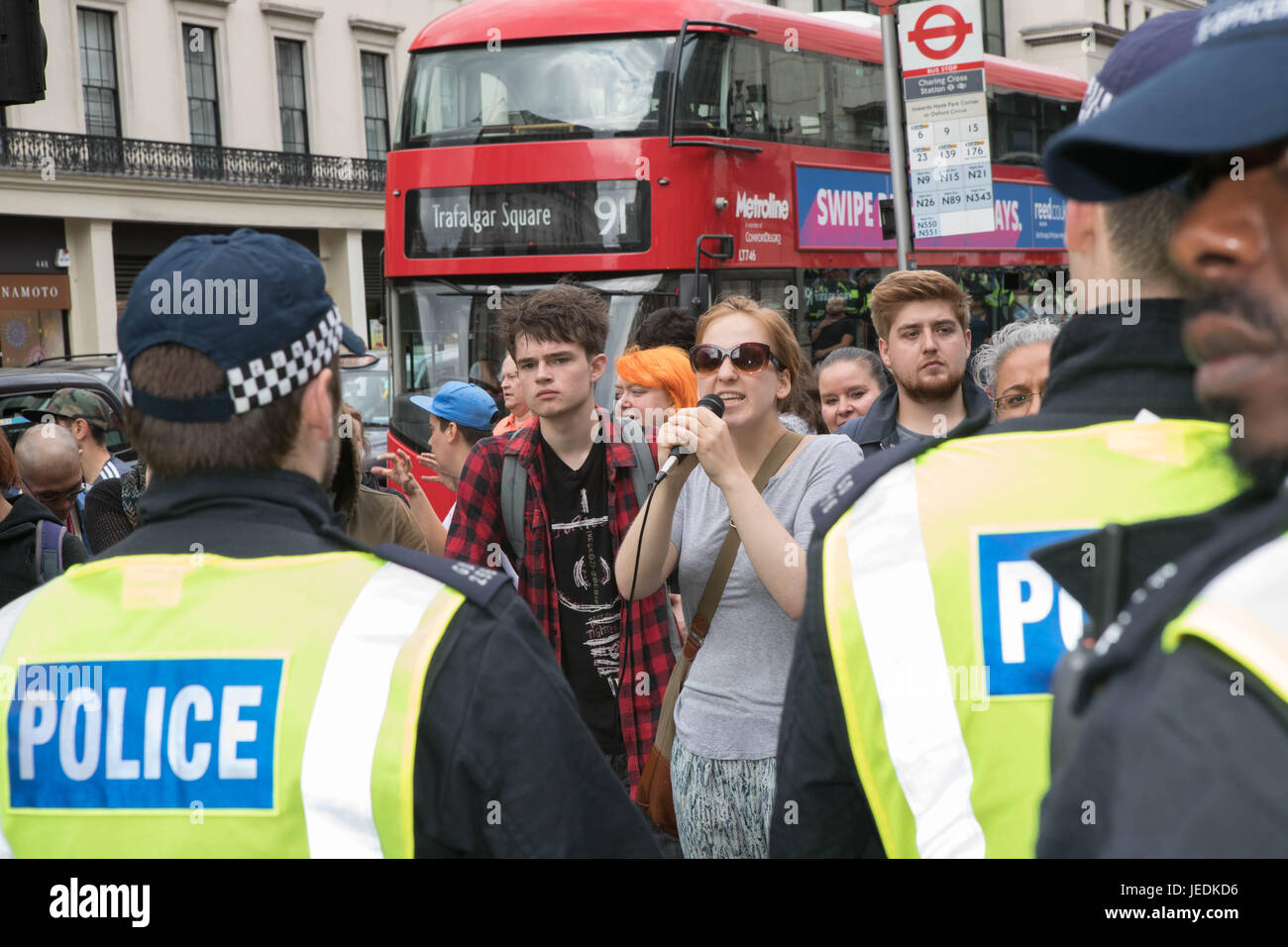 Edl march police hi-res stock photography and images - Alamy